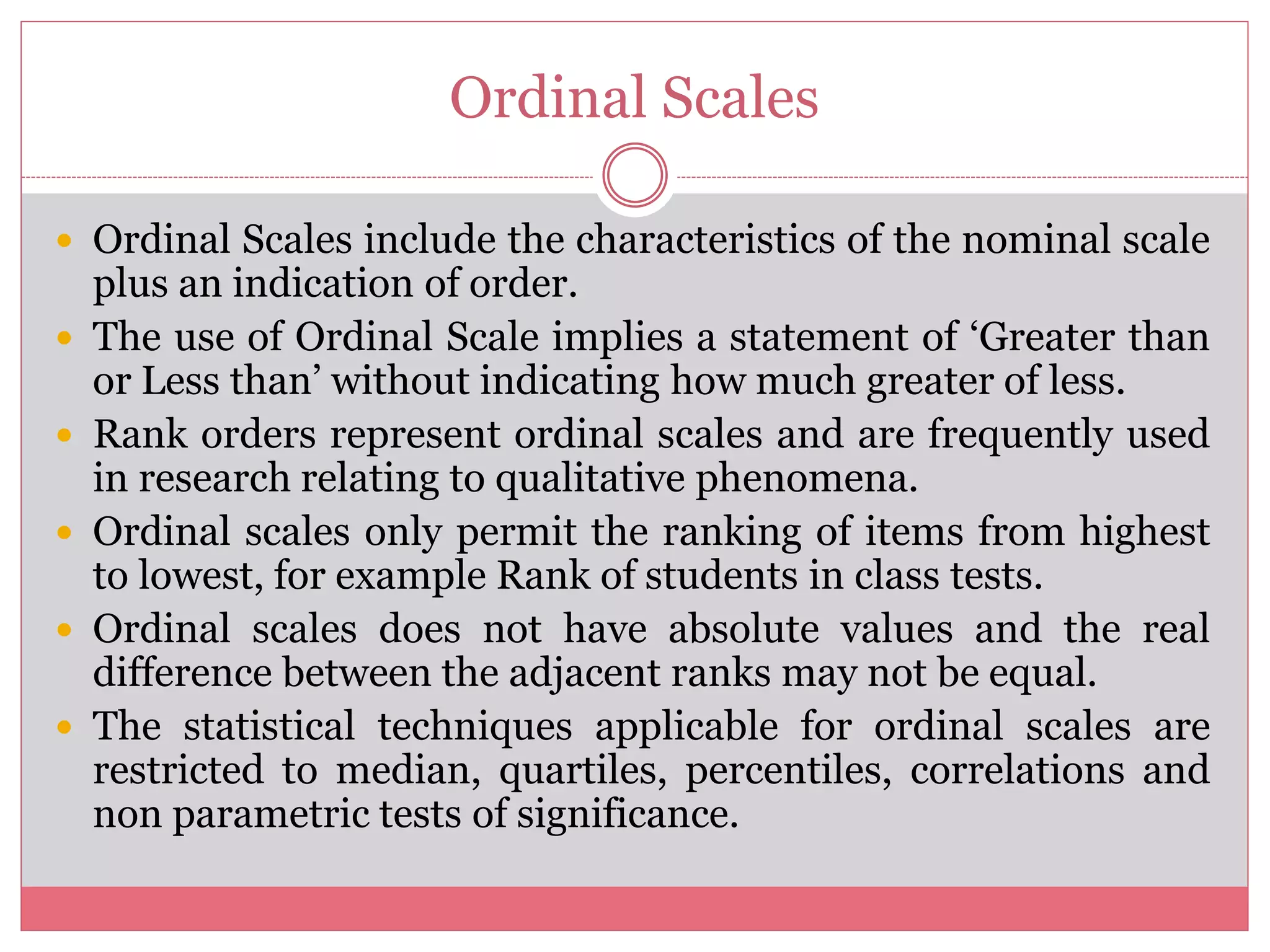 Understanding the Scales of Measurement | PPTX