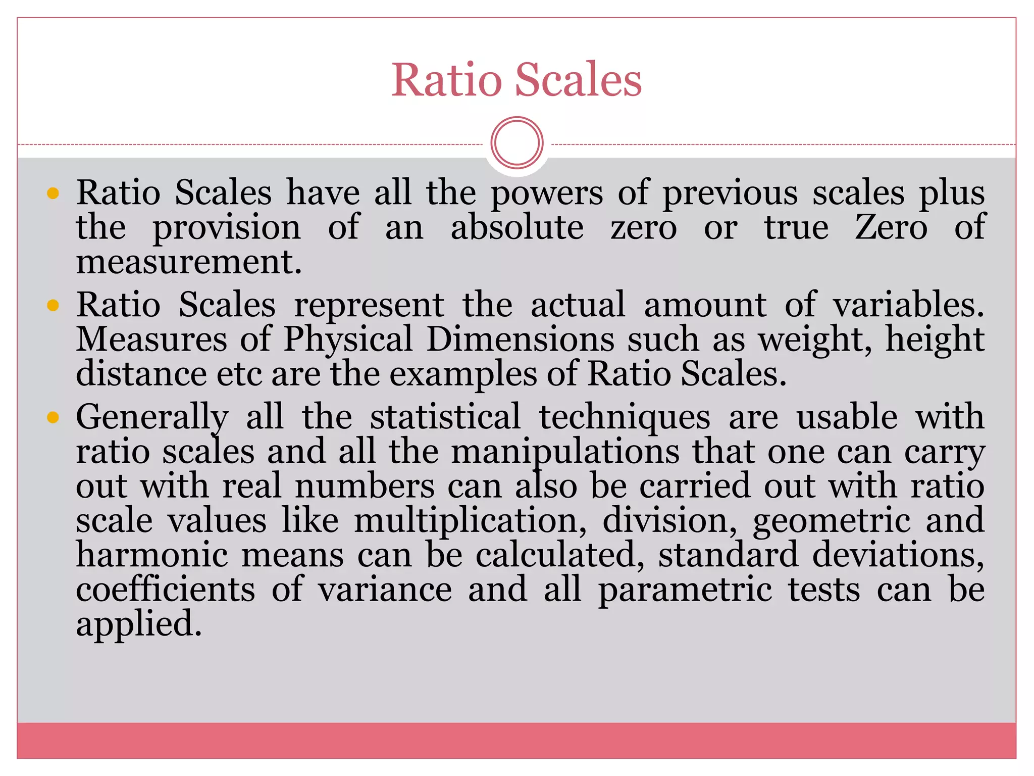 Understanding the Scales of Measurement | PPTX