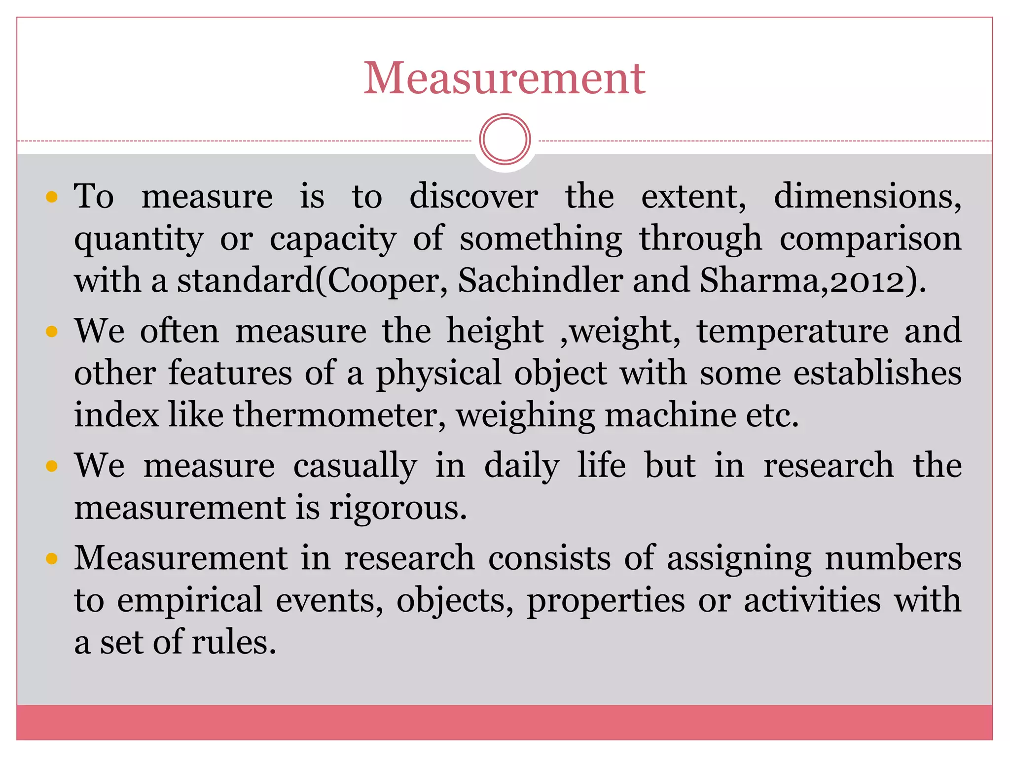 Understanding the Scales of Measurement | PPTX