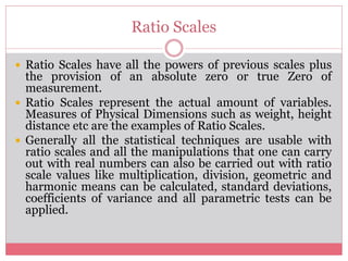 Understanding the Scales of Measurement | PPT