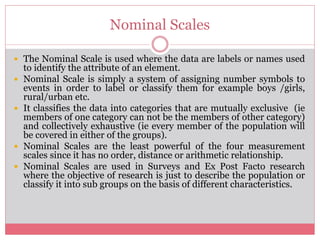 Understanding the Scales of Measurement | PPT