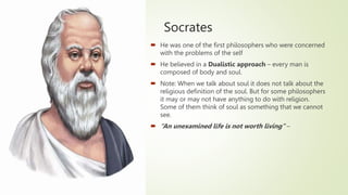 Understanding The Self | PPTX