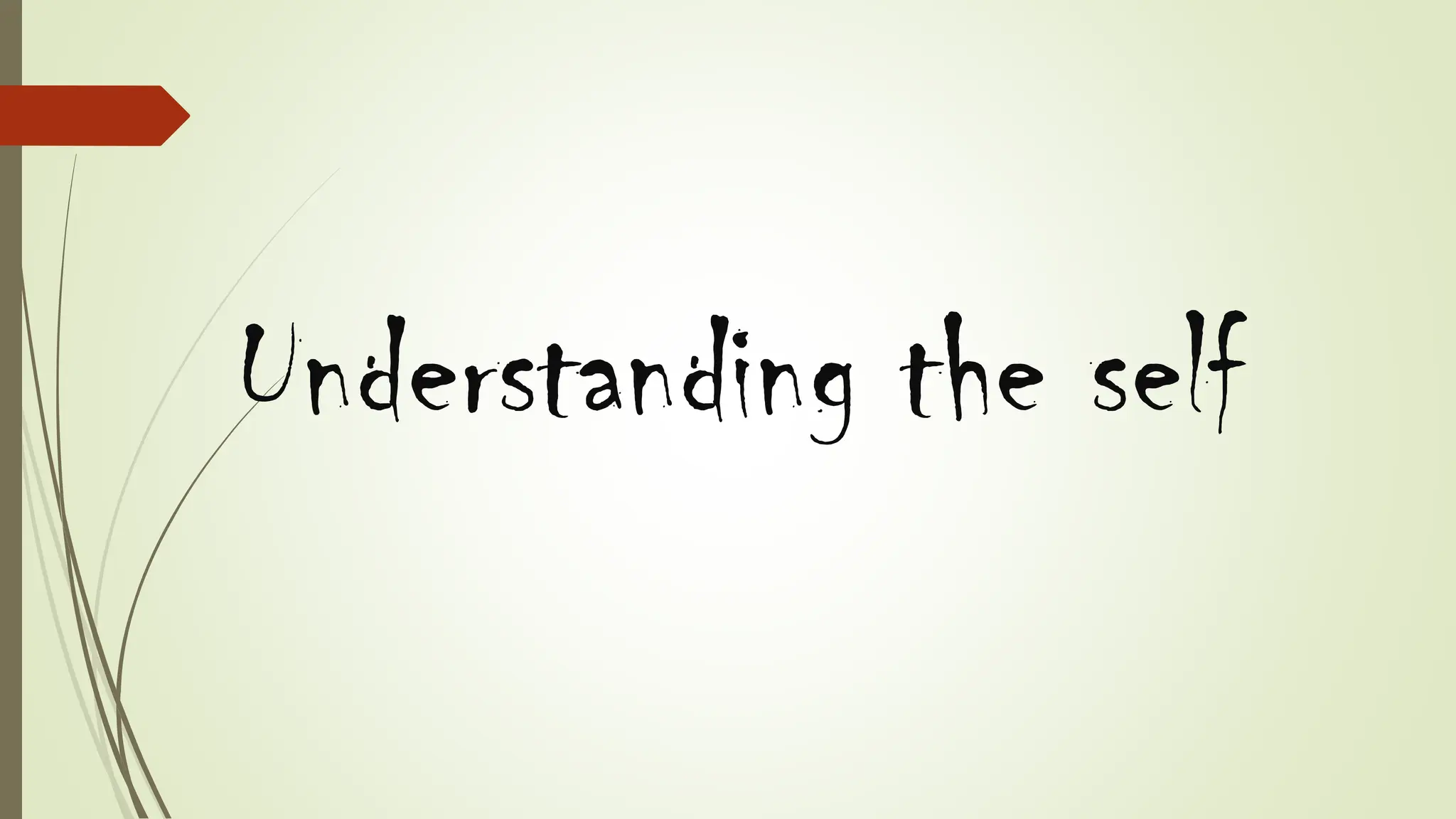 understanding the self presentation_pdf. | PDF
