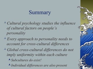 Understanding the self-culture | PPT