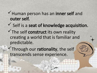Understanding the self lesson 2 topic 1. | PPTX