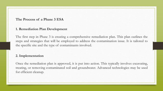 Understanding the Significance of a Phase 3 Environmental Site ...