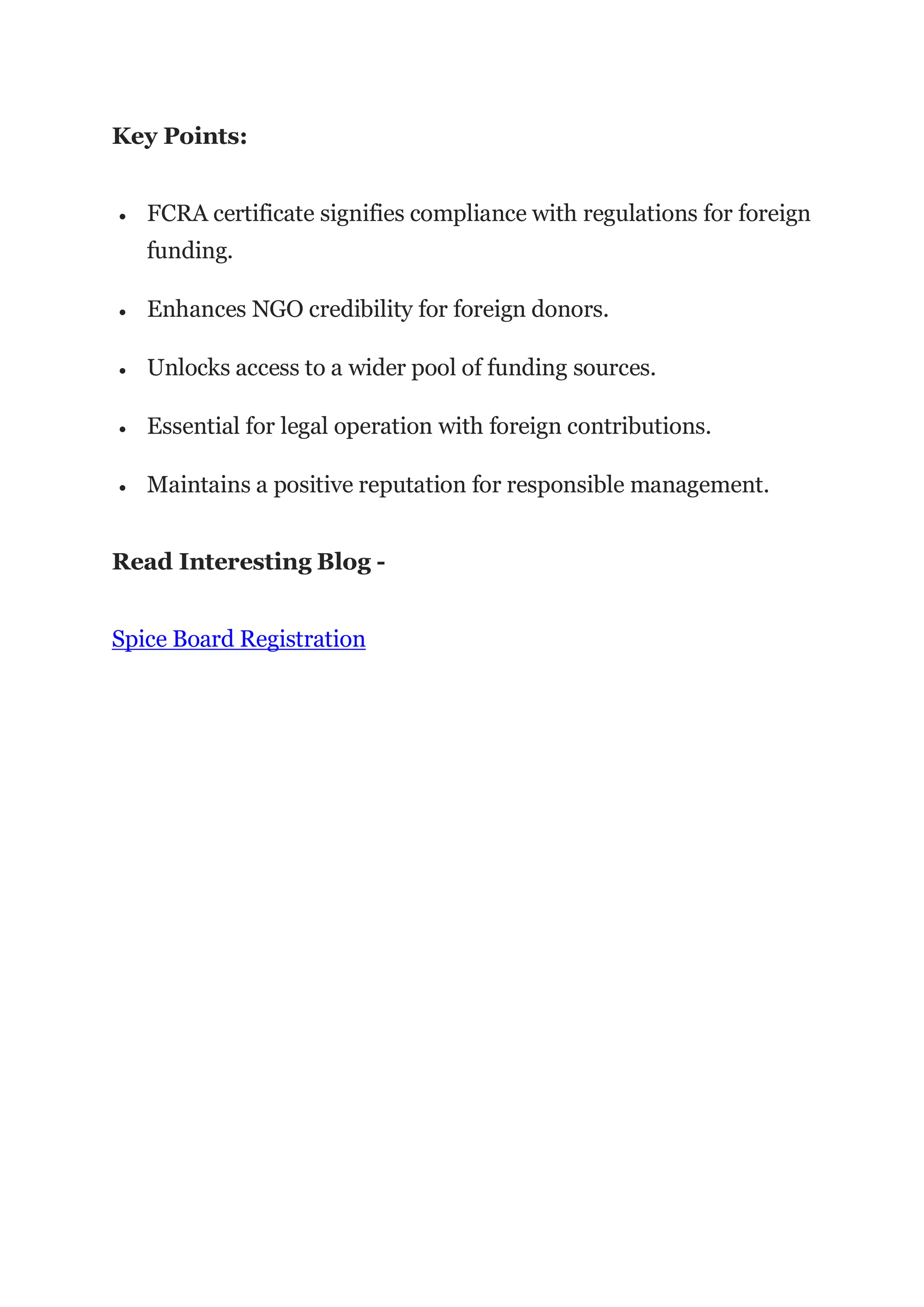 Understanding the Significance of FCRA Certificate for NGOs.pdf