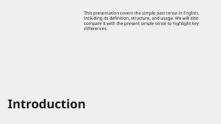Understanding the Simple Past.pptx pas | PPTX