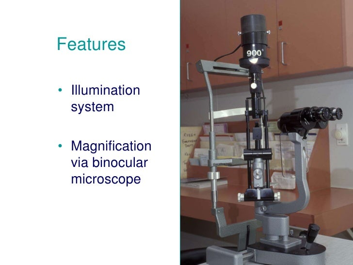 Understanding the slit lamp