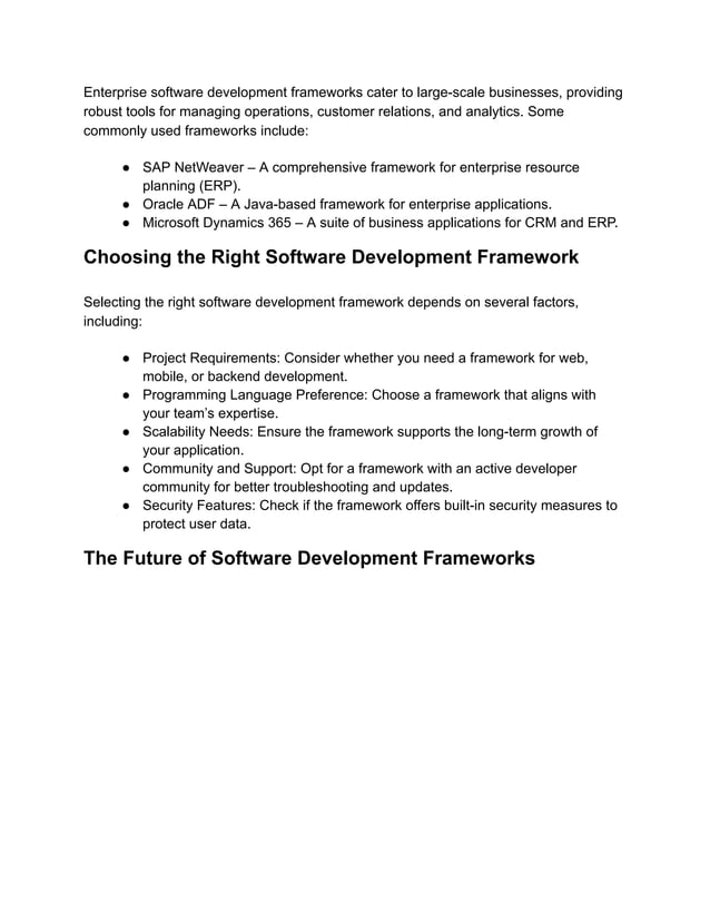 Understanding the Software Development Frameworks.pdf