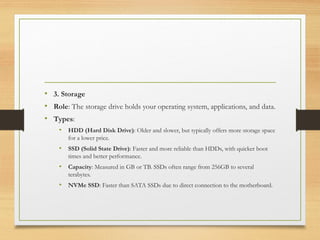 Understanding the specifications of a computer presentation.pptx