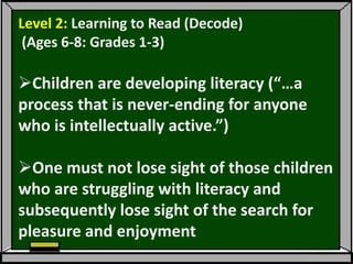 Understanding the stages of literary appreciation | PPTX