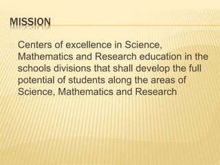 Understanding the s & t program | PPTX