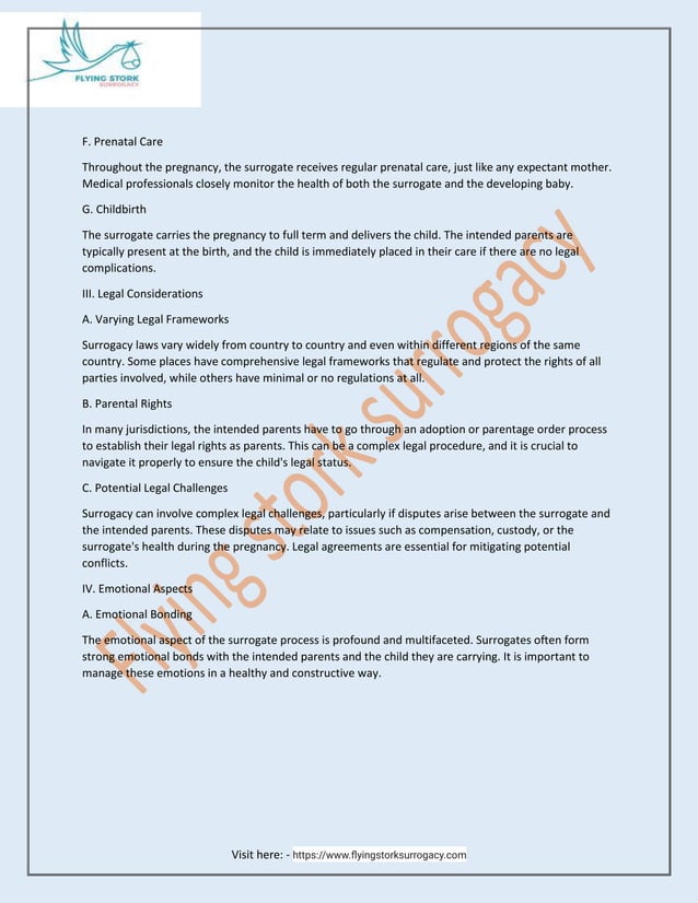 Understanding the Surrogate Process: A Comprehensive Guide | PDF | Pregnancy | Reproductive Health