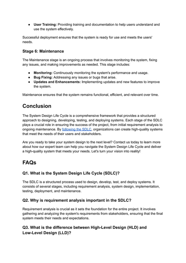 Understanding the System Design Life Cycle_ A Comprehensive Guide.pdf