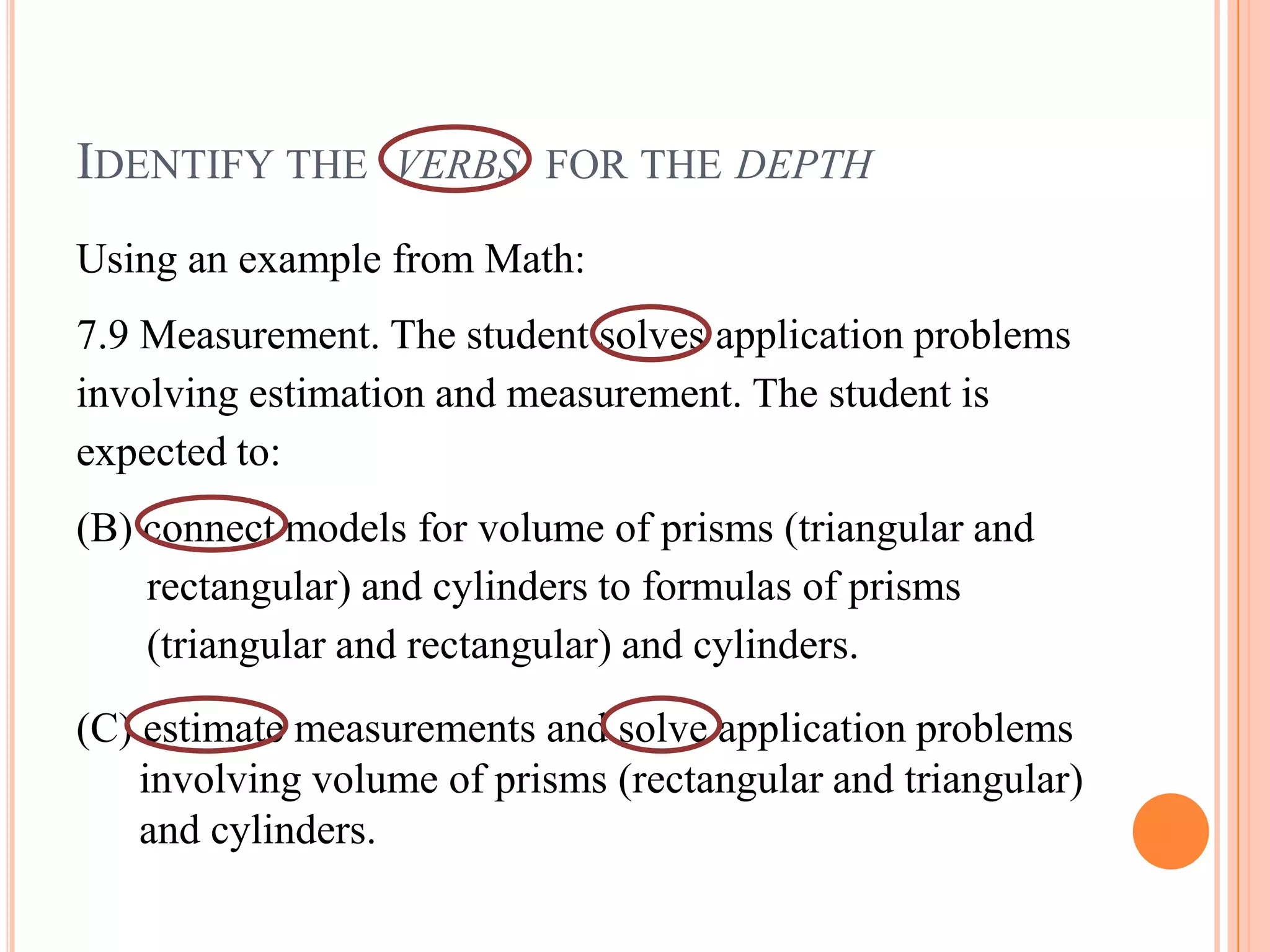 Understanding the teks | PPTX