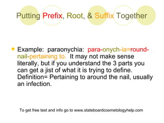 Understanding the terminology of cosmetology | PPT