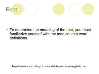 Understanding the terminology of cosmetology | PPT