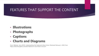 UNDERSTANDING THE TEXT FEATURES IN NON-FICTION AND SQ3R | PPTX