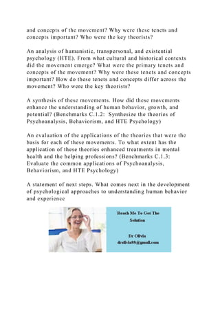 Understanding the theoretical foundations, influential theorists, | DOCX