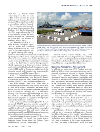 Understanding the Threat - Force Protection Detachment Thailand ...