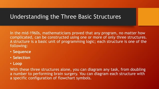 Understanding the Three Basic Structures | PPSX | Programming Languages | Computing