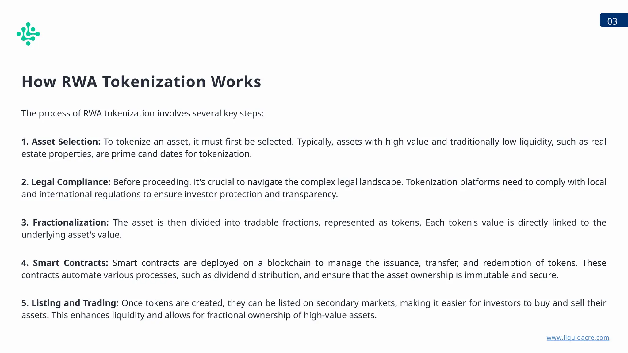 Understanding the Tokenization of Real-World Assets (RWA) | PPTX