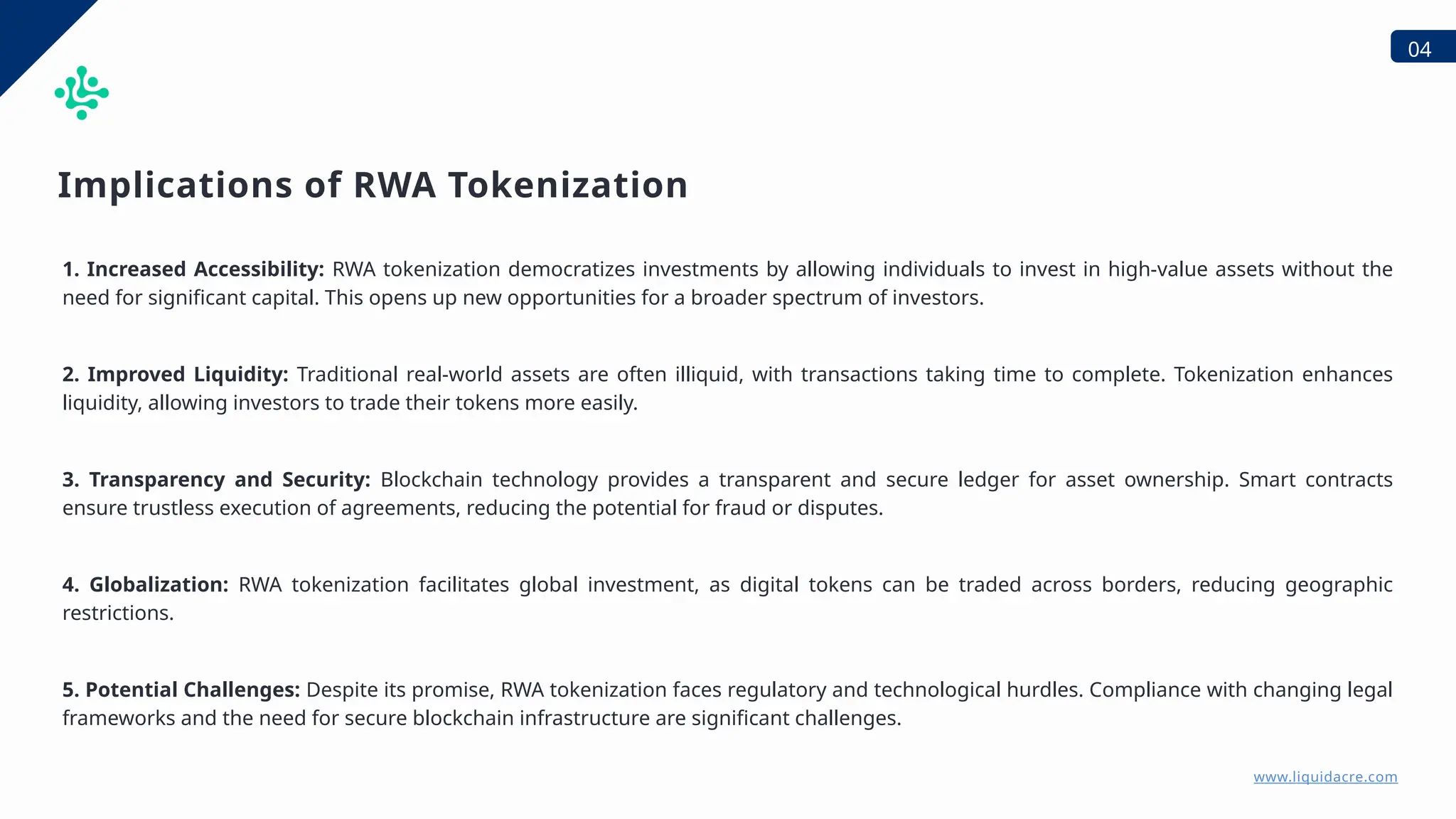 Understanding the Tokenization of Real-World Assets (RWA) | PPTX