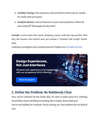 What is Usability Testing During UX Design Process: A Full Guide? | PDF