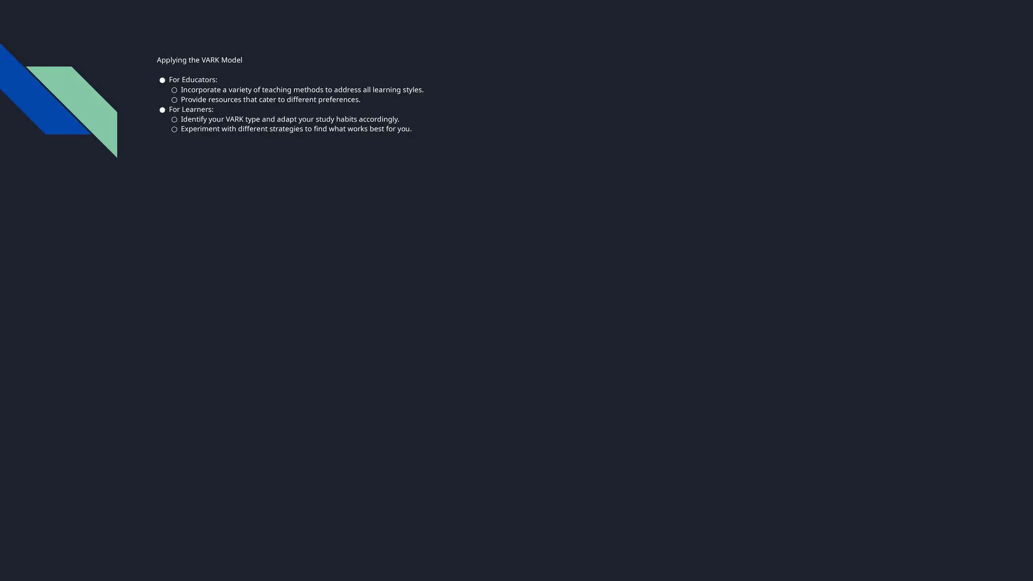 Understanding the VARK Model_ Learning Styles.pptx