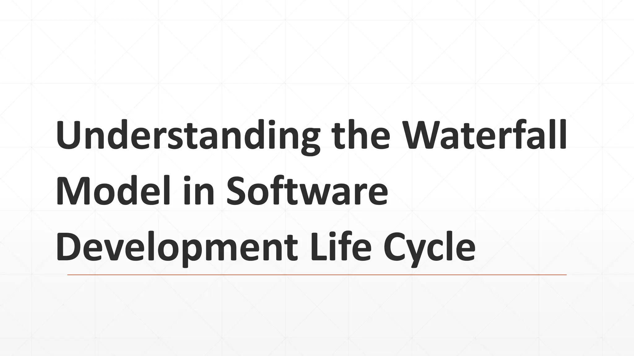 Understanding the Waterfall Model in Software Development Life Cycle.pptx