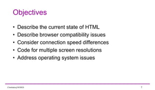 Understanding the web design and development | PPT