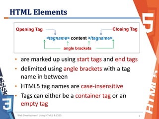 Understanding the Web Page Layout | PPTX