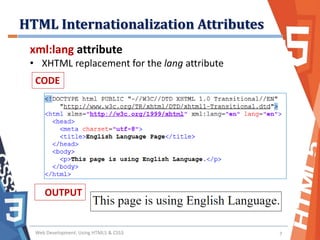 Understanding the Web Page Layout | PPTX