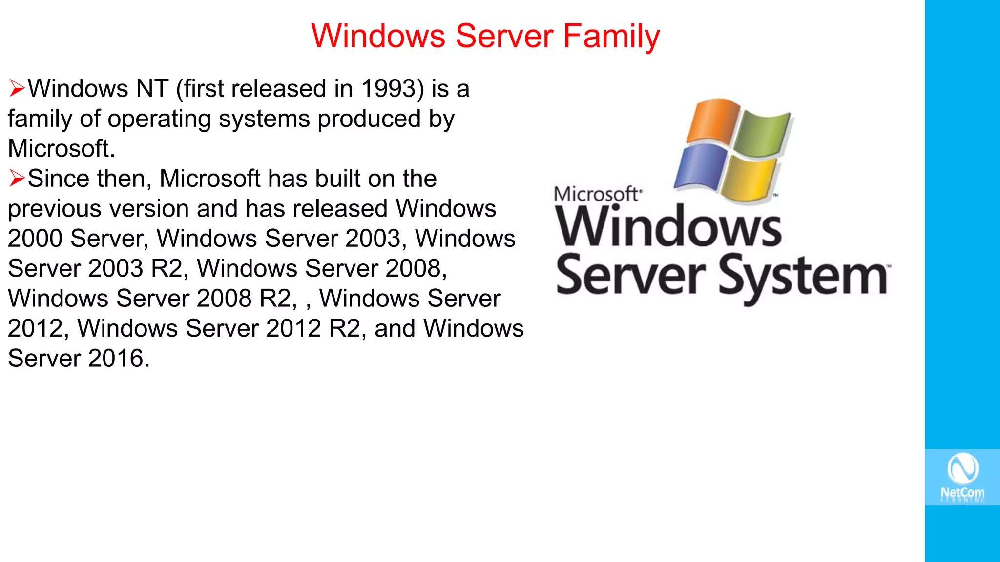 Understanding the Windows Server Administration Fundamentals (Part-1 ...