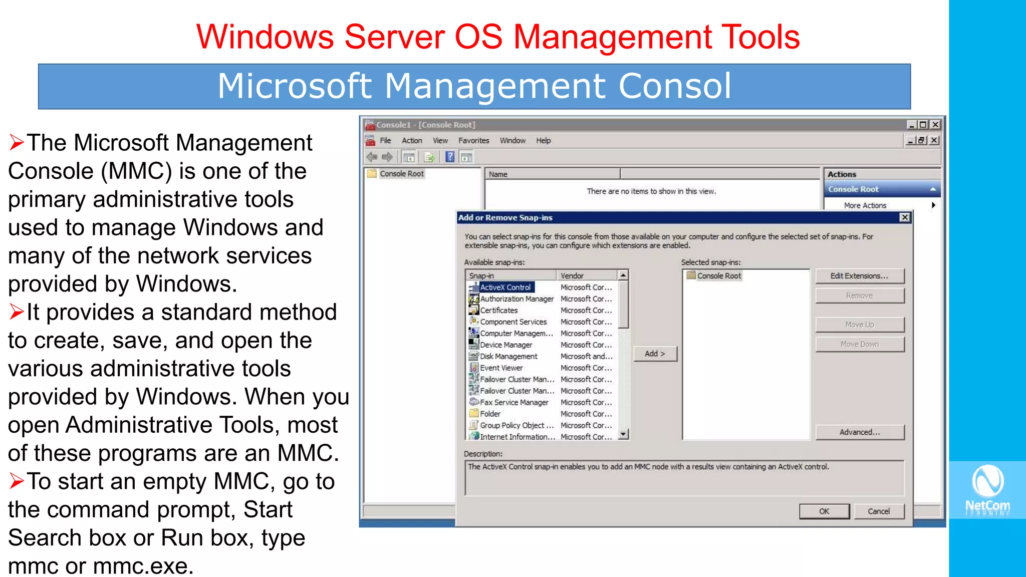 Understanding the Windows Server Administration Fundamentals (Part-1) | PPTX