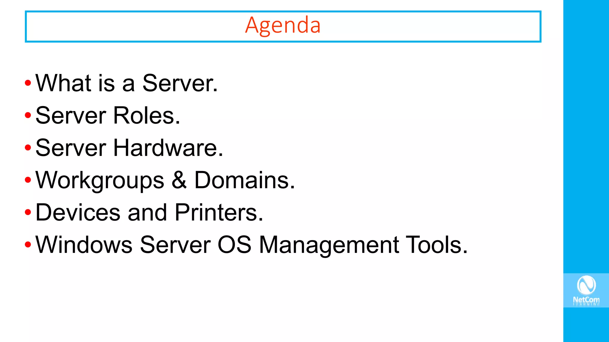 Understanding the Windows Server Administration Fundamentals (Part-1 ...