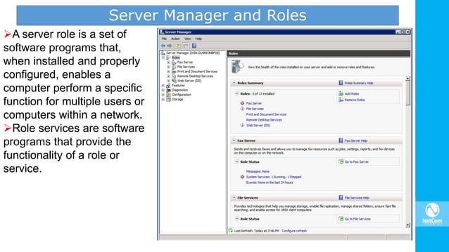 Understanding the Windows Server Administration Fundamentals (Part-1) | PPTX