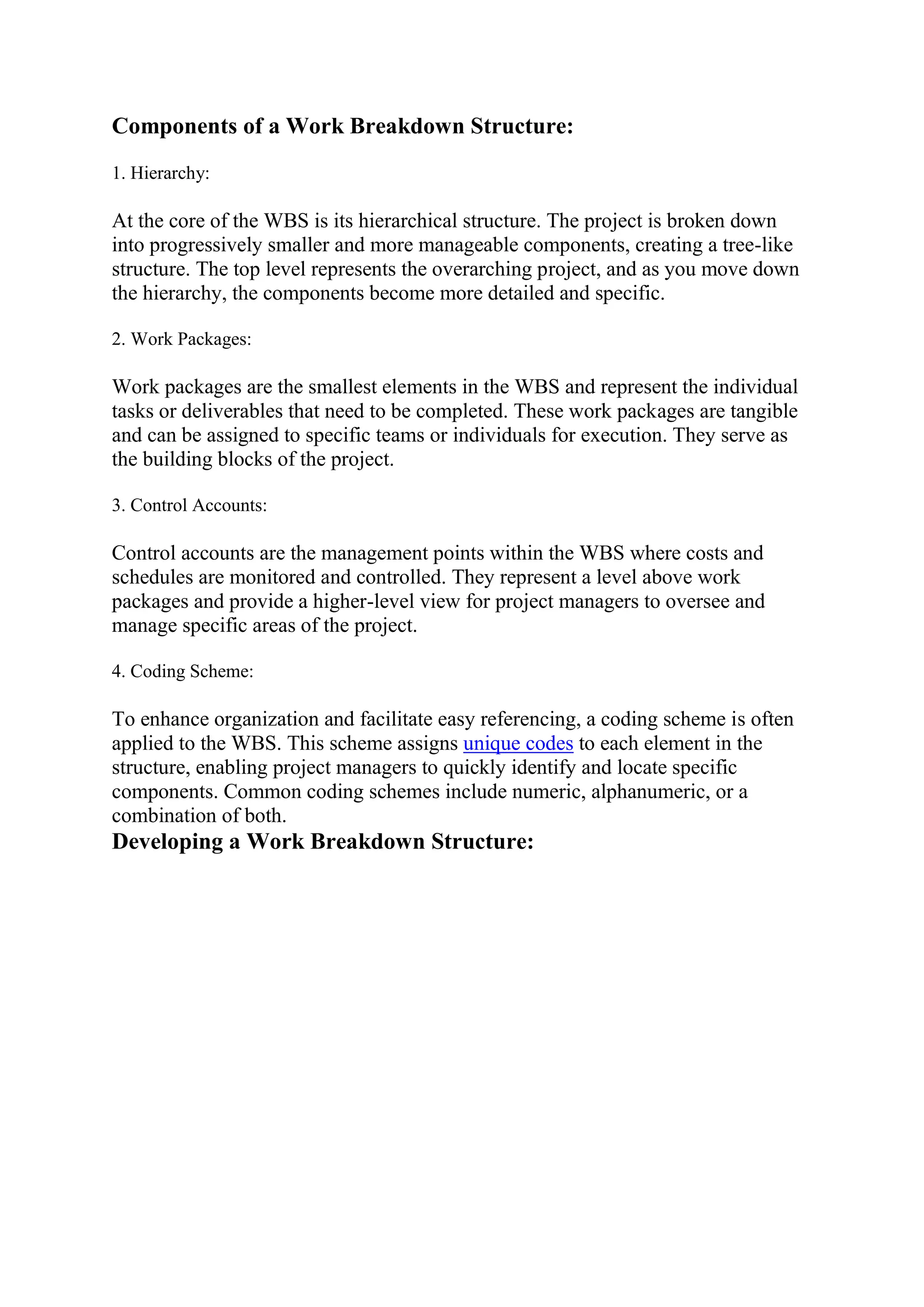 Understanding the Work Breakdown Structure.pdf | Business | Business ...