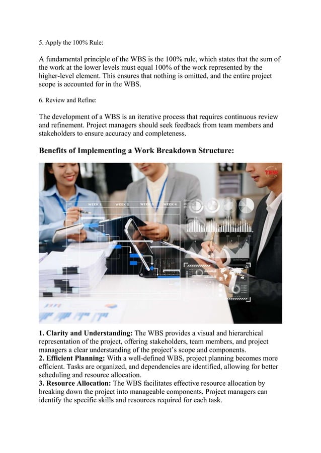 Understanding the Work Breakdown Structure.pdf | Business | Business and Finance