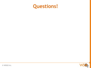 Understanding the WSO2 Platform and Technology | PPT