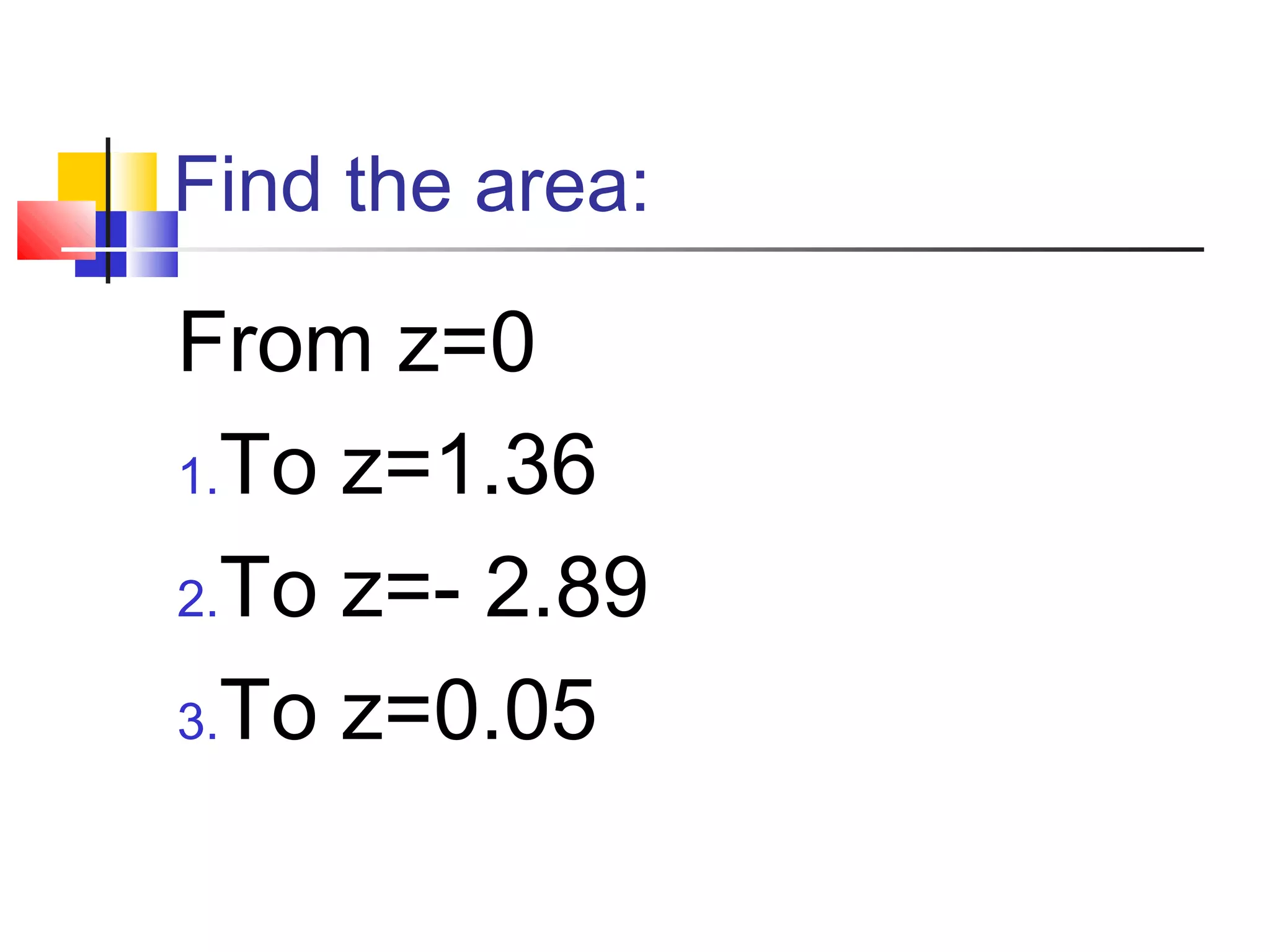 Understanding the z score | PPT