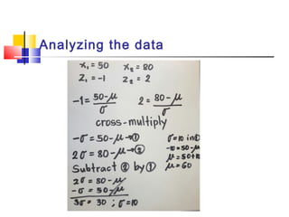 Understanding the z score | PPT