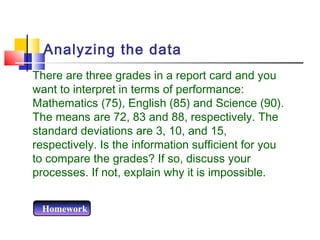 Understanding the z score | PPT