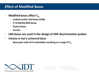 Understanding Melting Temperature (Tm) | PPTX