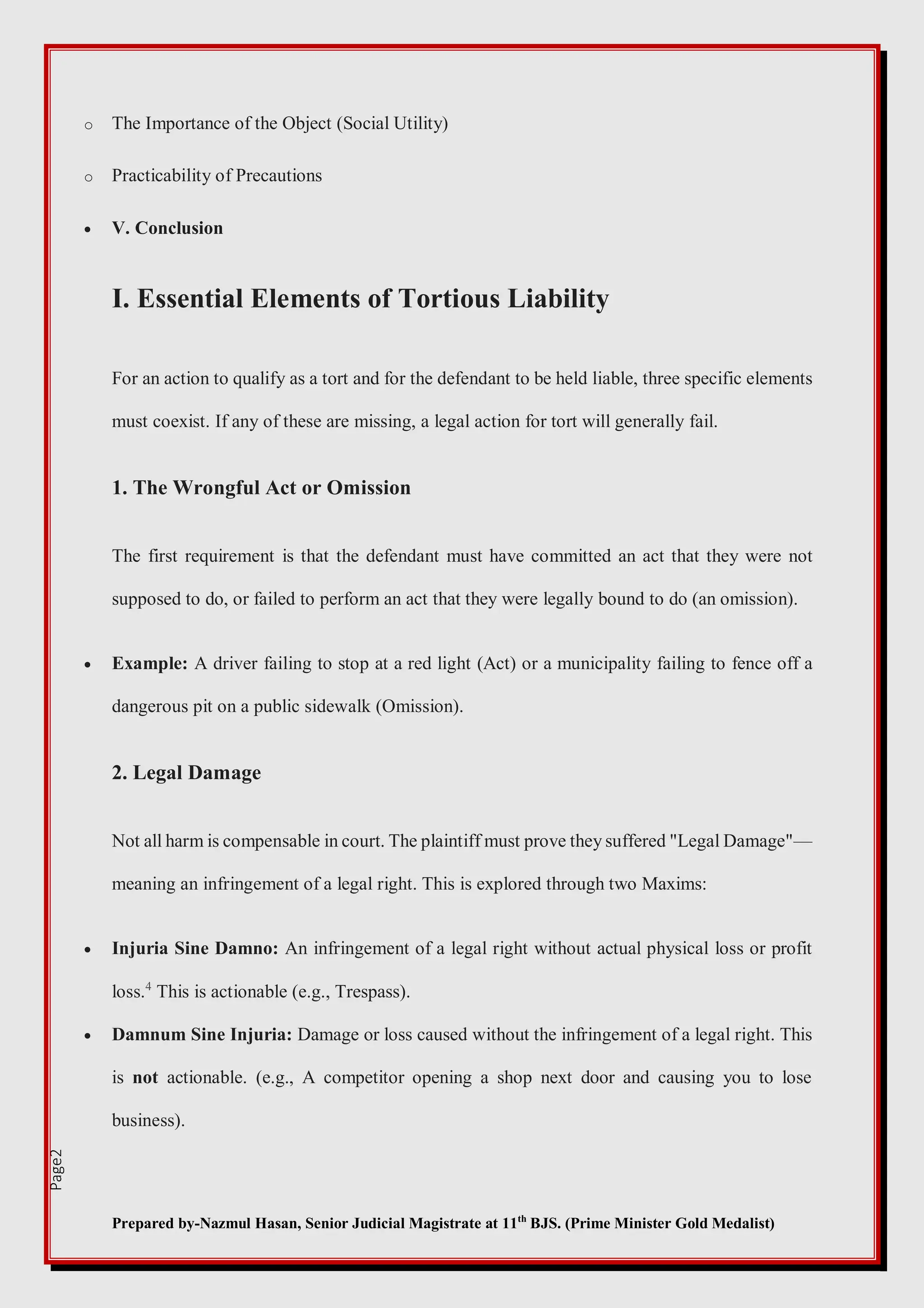 Understanding Tortious Liability: Principles and the Calculus of Risk-by Judge Nazmul Hasan.pdf