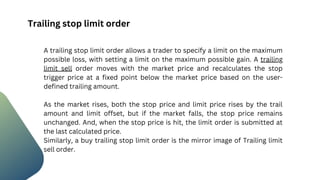 Stop Sell Order | PDF | Stocks and Bonds | Personal Investing