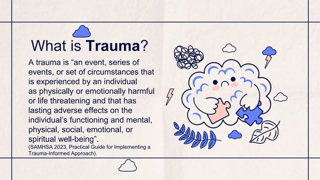 Understanding Trauma-Informed Care.pptx | Mental Health | Diseases and ...