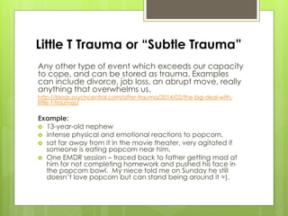 Understanding trauma and how to treat it. | PPTX