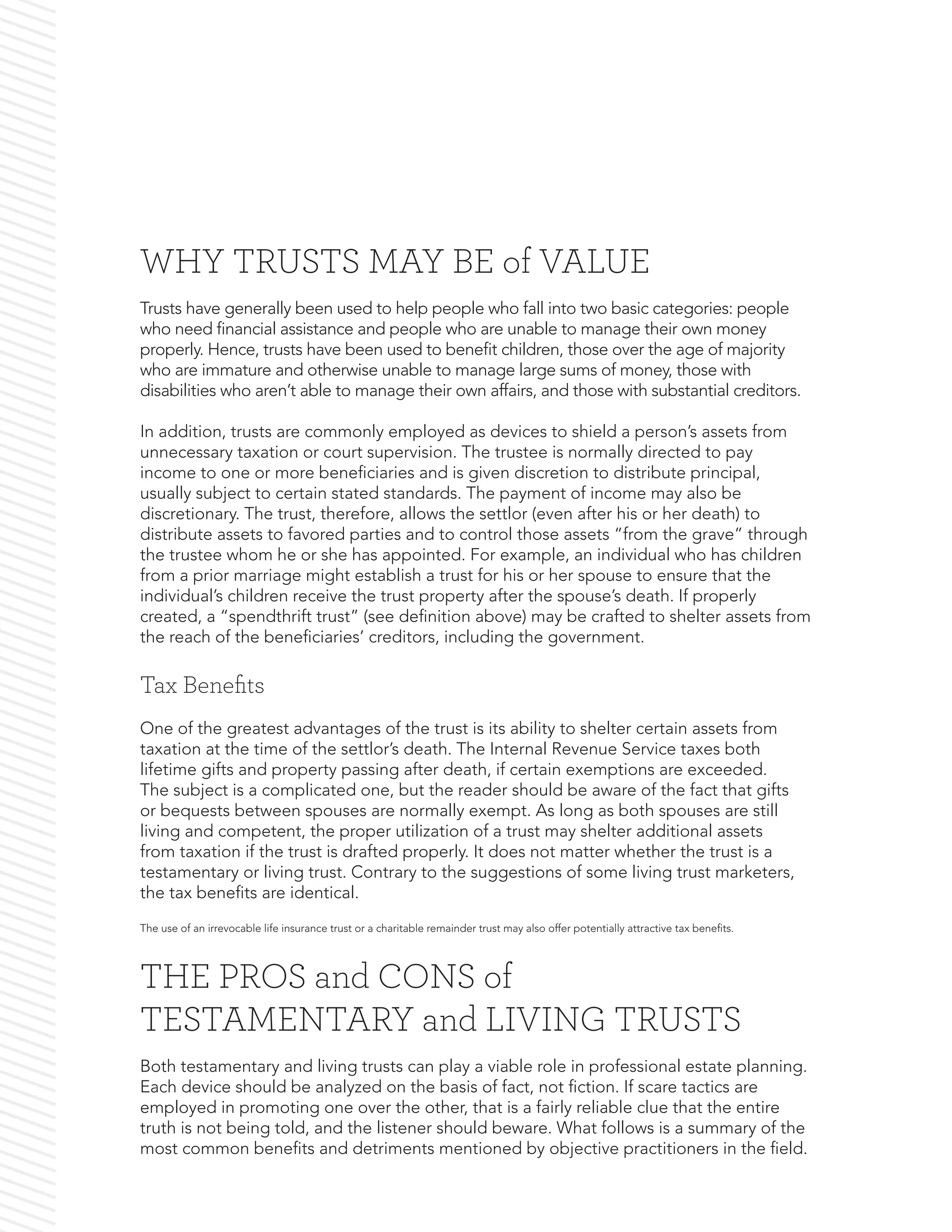 Understanding Trusts | PDF